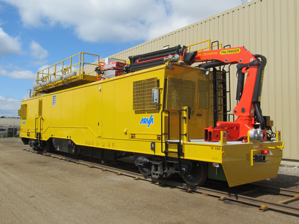 Overhead Catenary Maintenance Vehicle - ARVA Industries