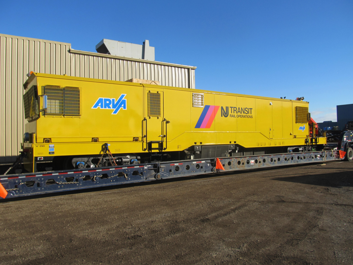 ARVA's Overhead Catenary Maintenance Vehicle delivered! - ARVA Industries